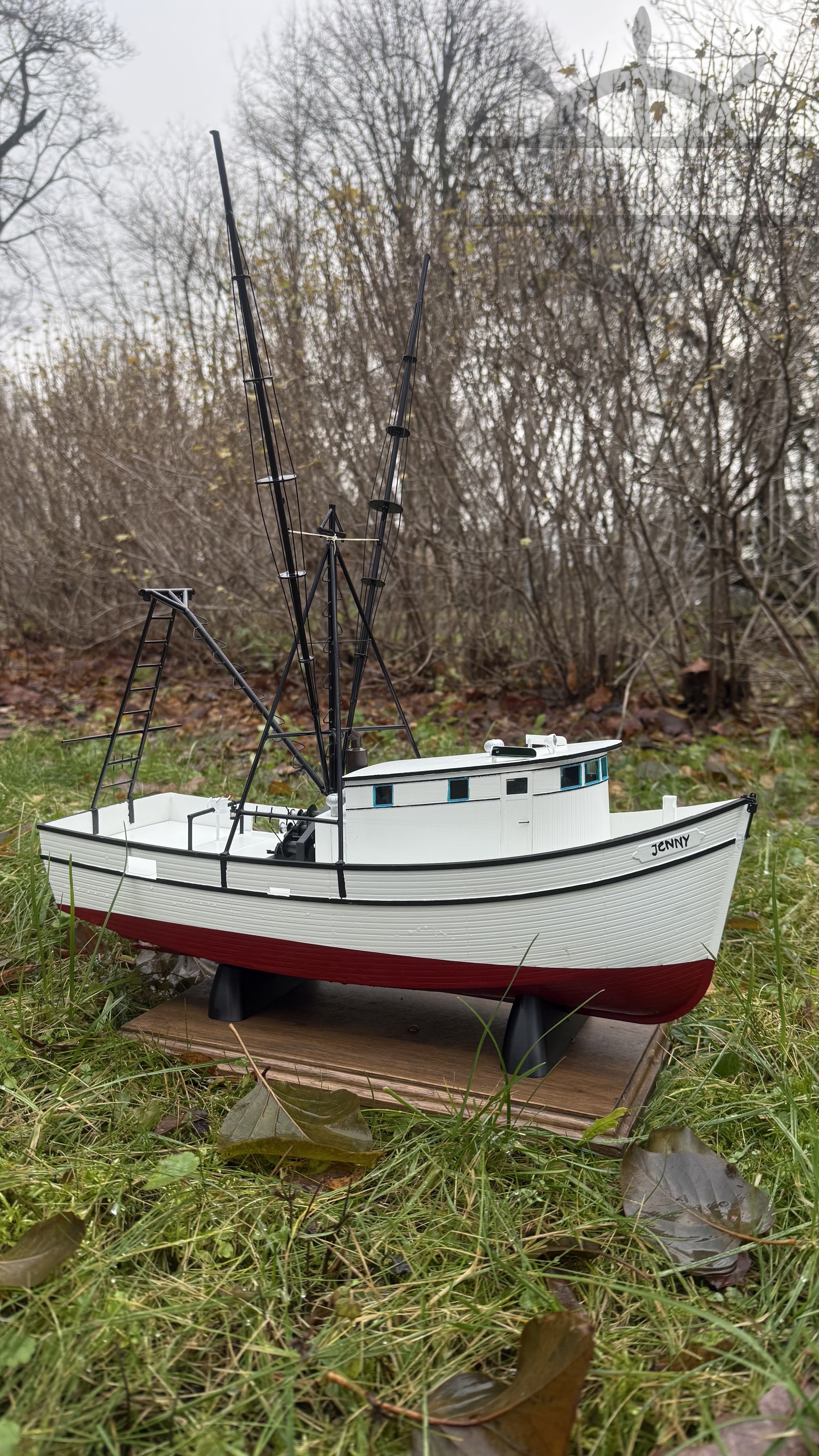 Shrimp boat "JeNNY" kit – Print RC Dream